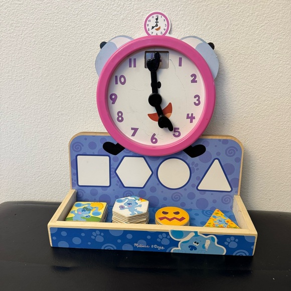 Toys | 27 Piece Blues Clues You Tickety Tock Magnetic Clock | Poshmark